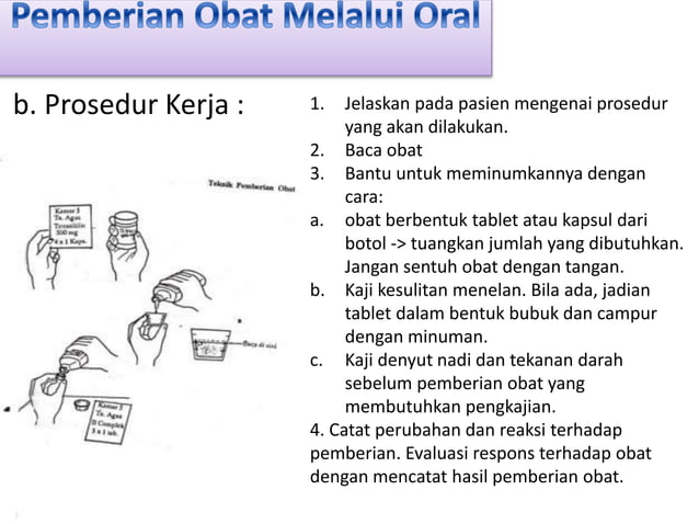 pemberian obat dalam keperawatan | PPTX