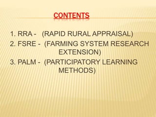 Rra, fsre palm | PPT