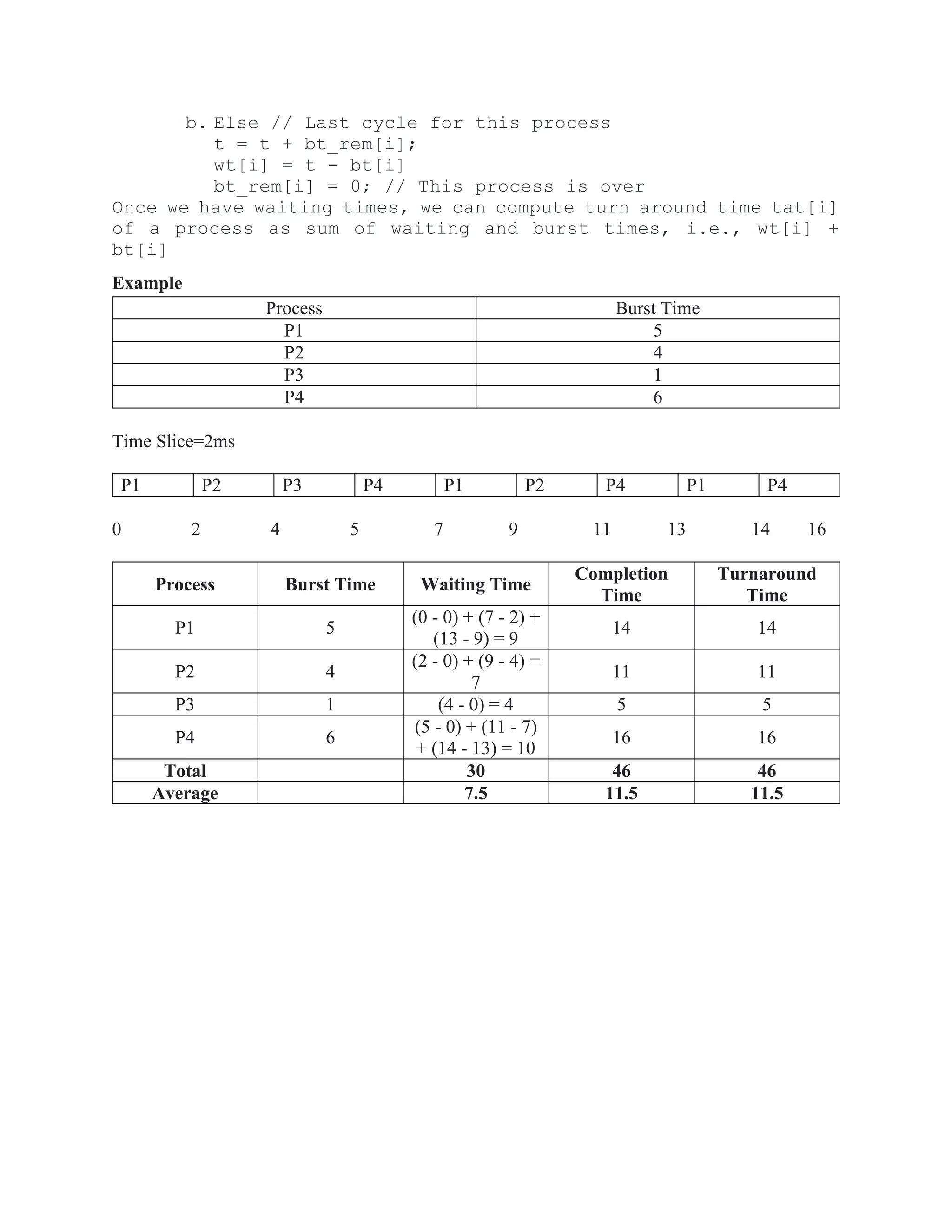 RR and priority scheduling | PDF RR and priority scheduling | PDF
