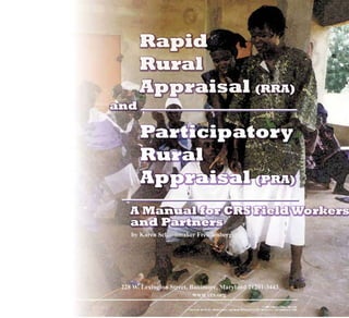 RAPID RURAL APPRAISAL (RRA) AND PARTICIPATORY RURAL APPRAISAL (PRE) - A ...
