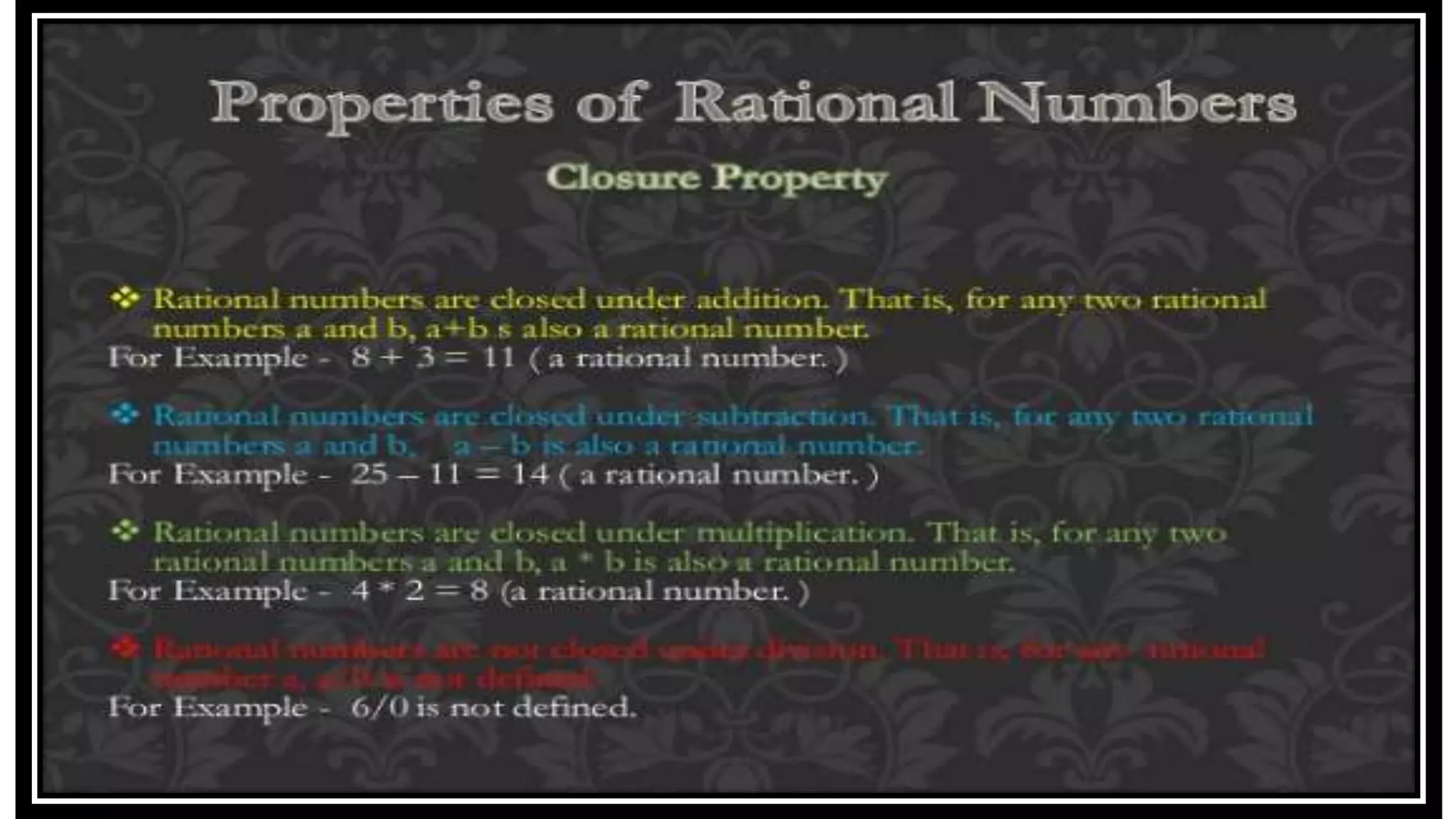 Rational numbers | PPT