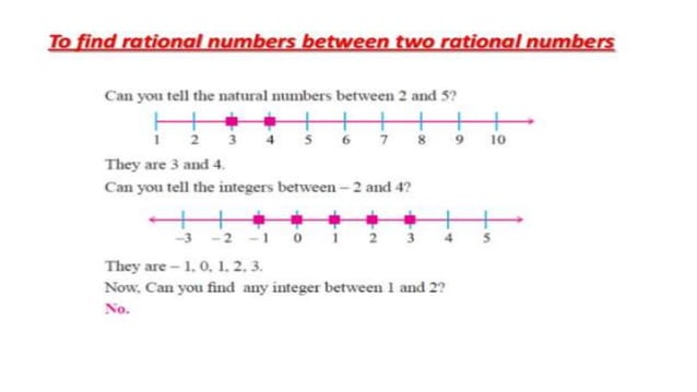 Rational numbers | PPT