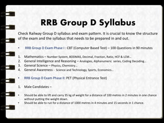 RRB Group D Mock Test | PPT