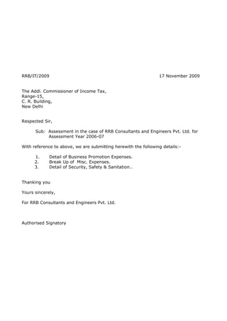 Rrb income tax letters | PDF