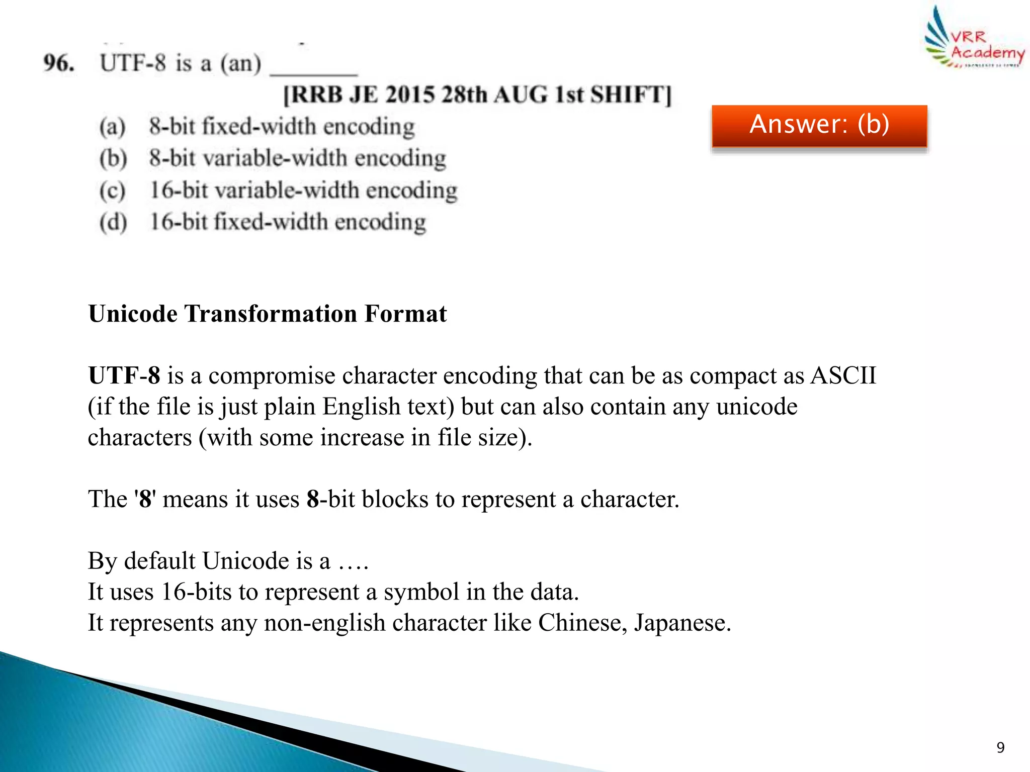 RRB JE Stage 2 Computer and Applications Questions Part 4 | PPT