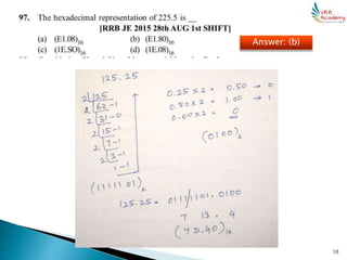 RRB JE Stage 2 Computer and Applications Questions Part 4 | PPT