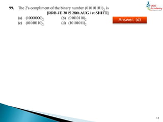 RRB JE Stage 2 Computer and Applications Questions Part 4 | PPT