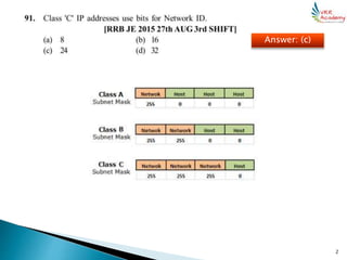 RRB JE Stage 2 Computer and Applications Questions Part 4 | PPT