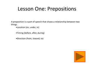 Preposition | PPTX