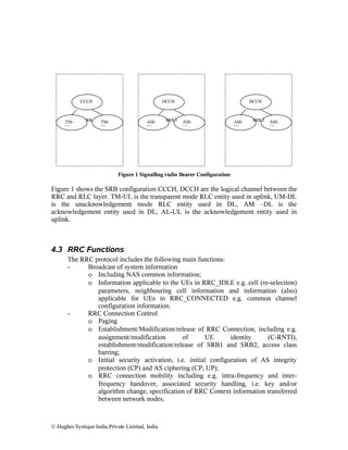 Difference in Rrc procedures lte and 3G | PDF