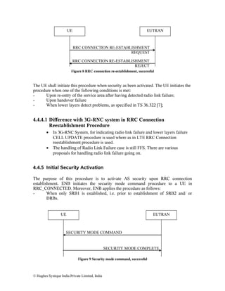 Difference in Rrc procedures lte and 3G | PDF