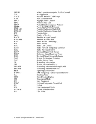 Difference in Rrc procedures lte and 3G | PDF