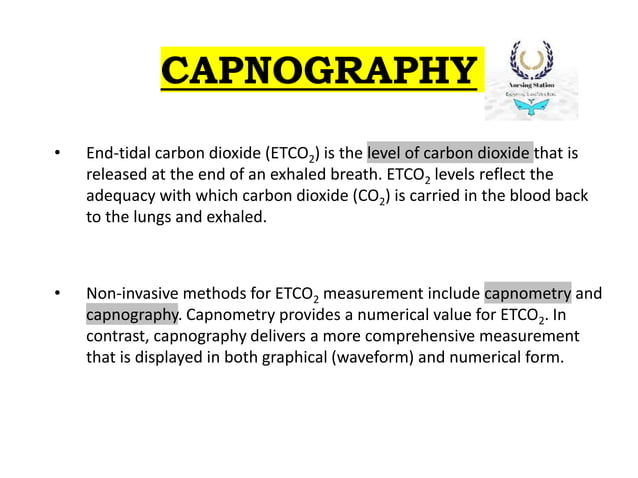 CAPNOGRAPHY and CAPNOMETRY/ ETCO2 .pptx