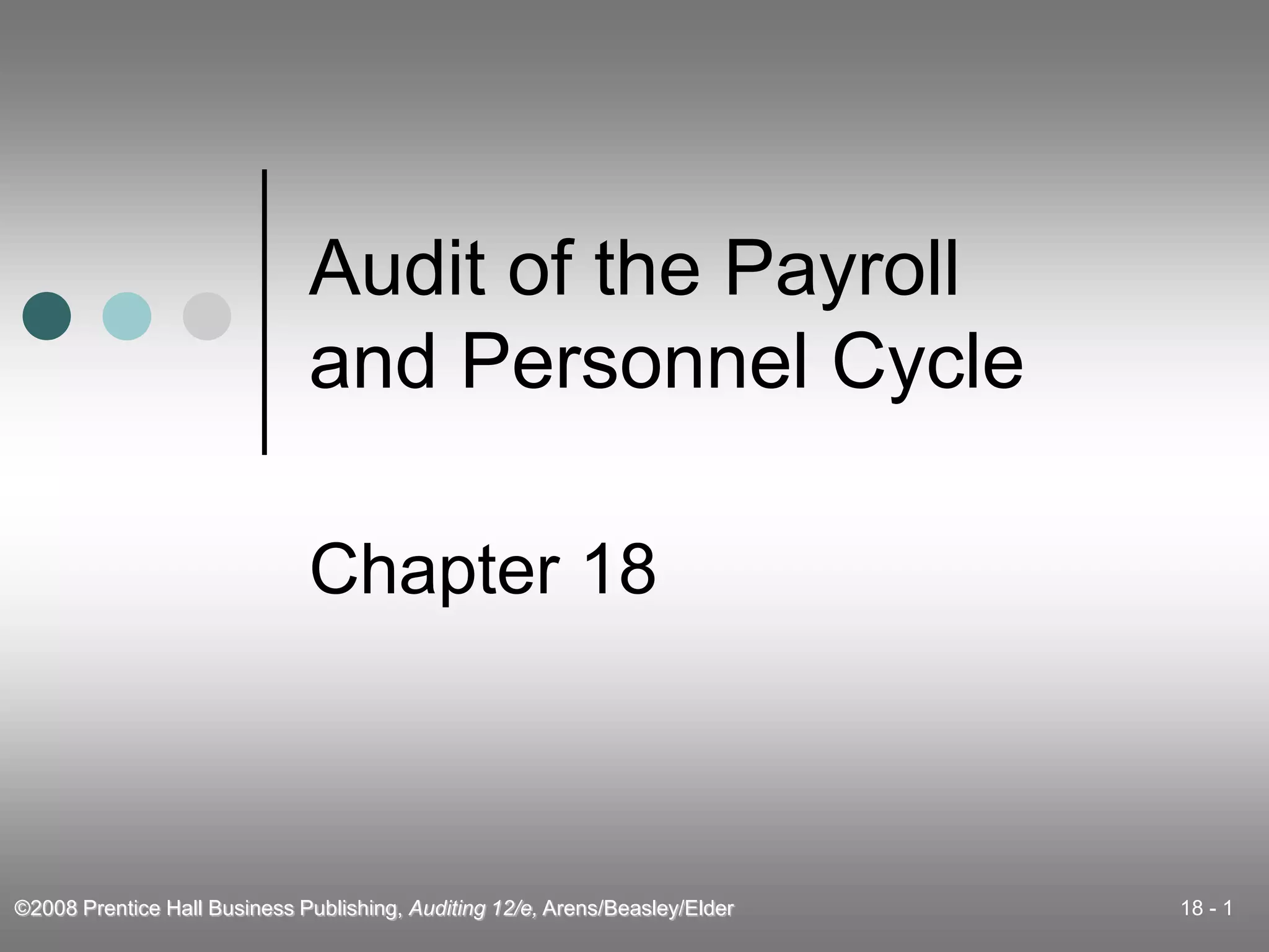 Audit for payroll.ppt