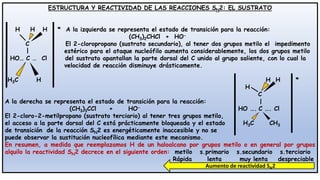 Rr de sustitucion nucleofila | PPTX