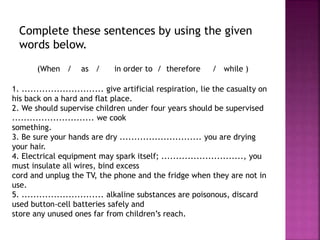 How to avoid home accidents | PPT