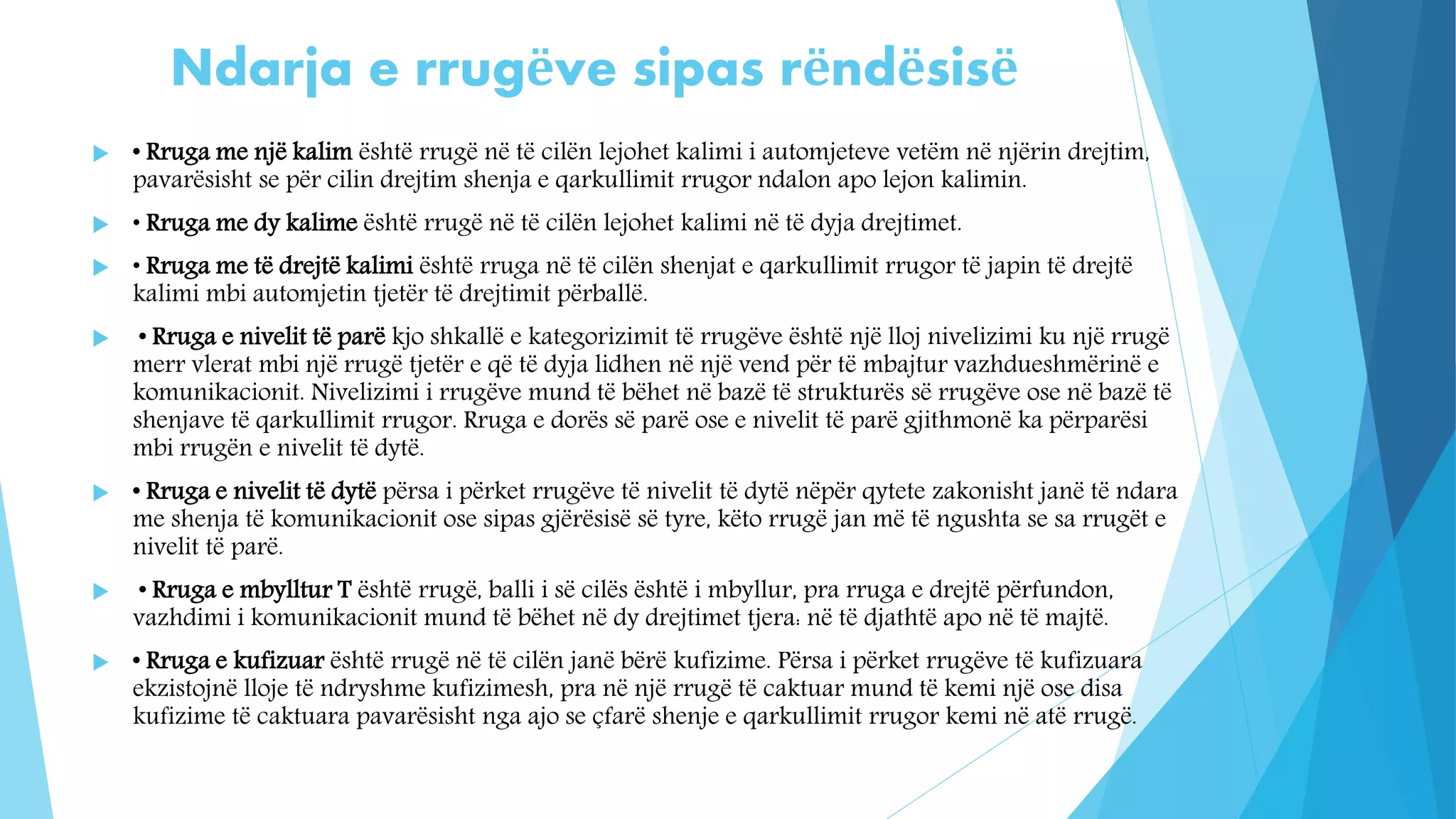Rregullat e qarkullimit | PPTX