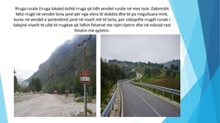 Rregullat e qarkullimit | PPTX