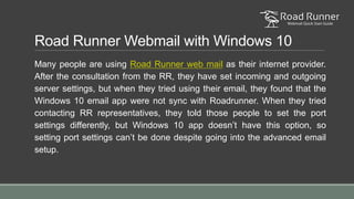Rr email not working on windows 10 email app how to fix | PPTX
