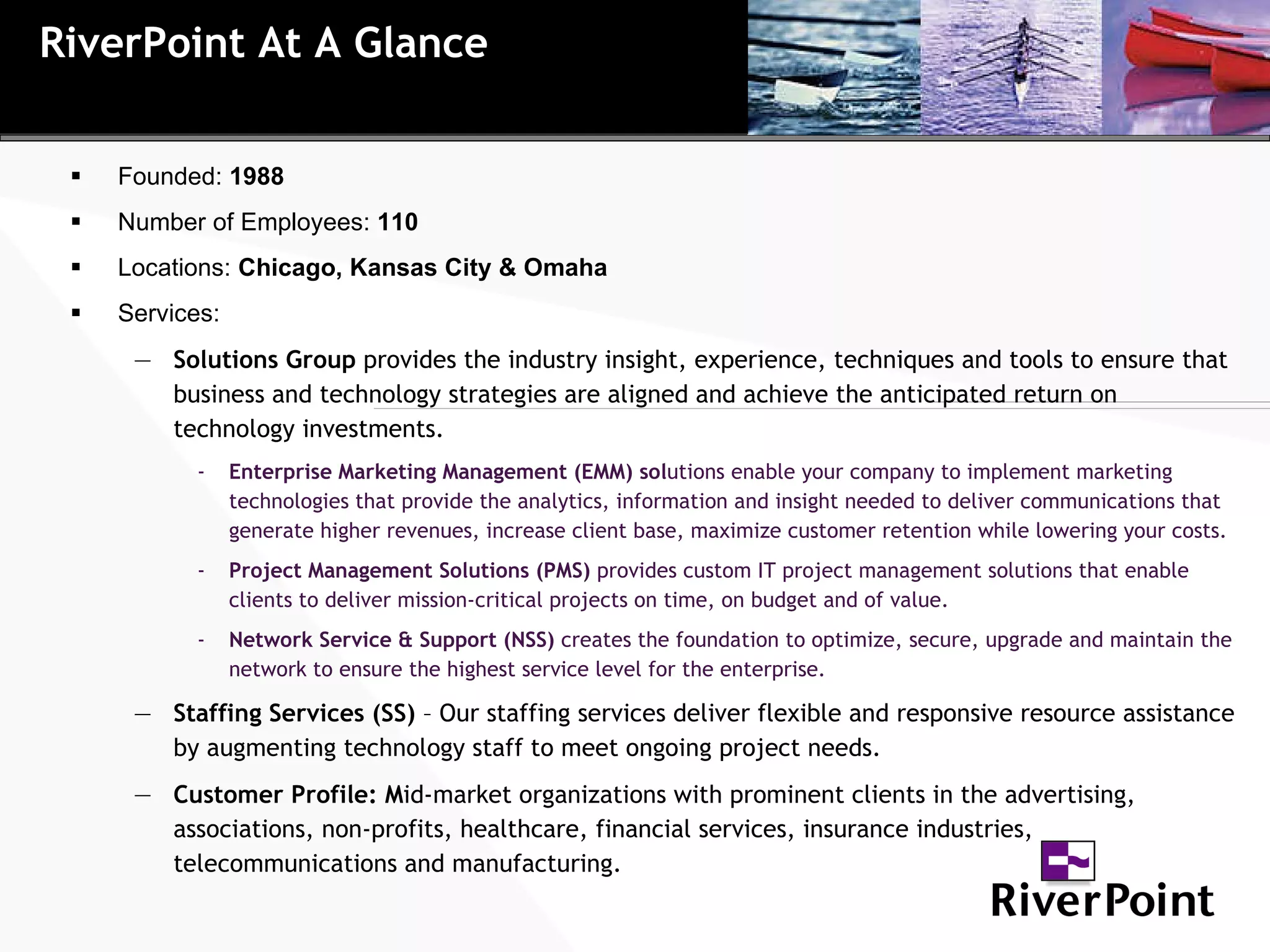 Enterprise Marketing Management (EMM) Overview | PPT