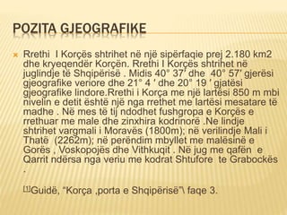 Rrethi i korçës | PPT