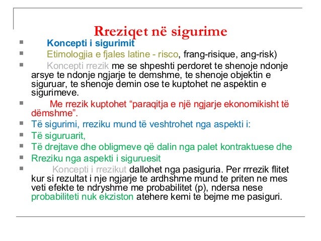 Rreziku dhe sigurimi në ndërmarrësi