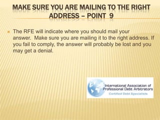 USCIS RFE PRESENTATION | PPTX