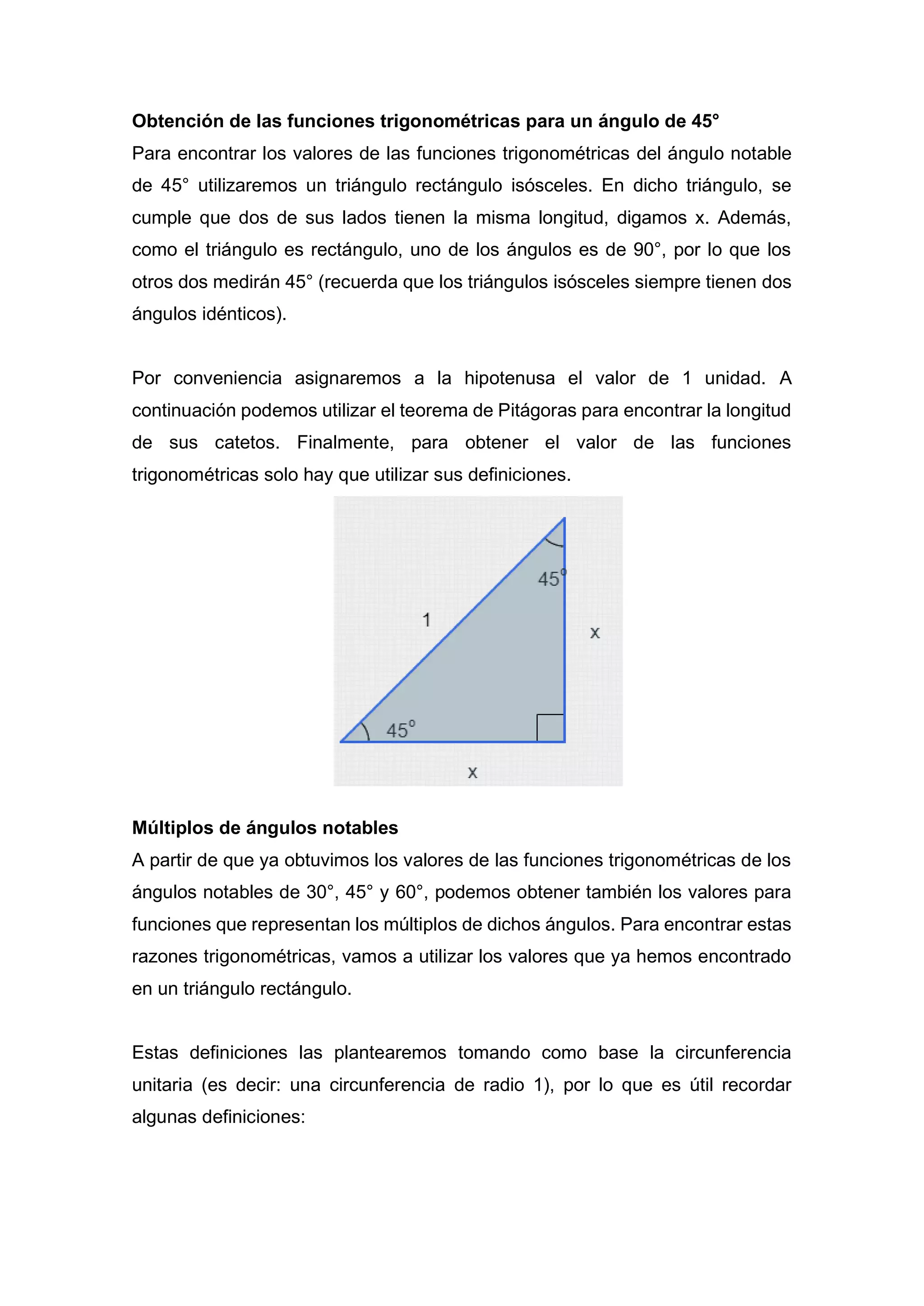 Funciones Trigonométricas | PDF