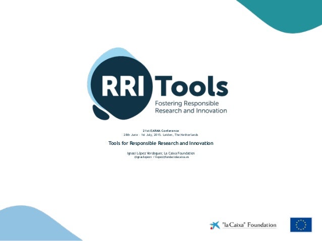 Tools for Responsible Research and Innovation | PPT