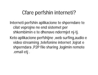 Rrjeta kompjuterike leksion 1 | PPT | Free Download