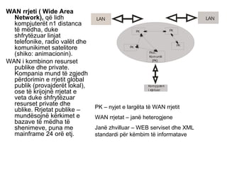 Rrjetat kompjuterike [Informatik] | PPT