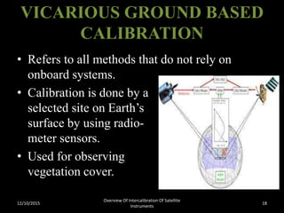 Overview of Intercalibration of Satellite Instruments | PPTX | Geography | Science