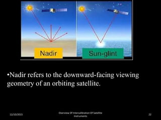 Overview of Intercalibration of Satellite Instruments | PPTX ...