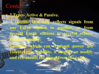 Overview of Intercalibration of Satellite Instruments | PPTX