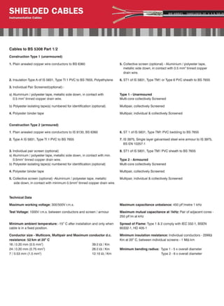 RR Kabel Catalog | PDF