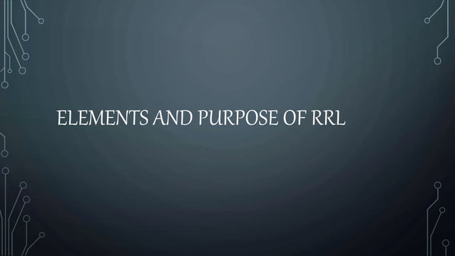 RRL.pptx | Publishing Industry | Industries