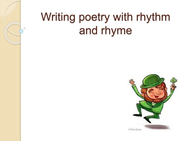 Rhythm & Rhyme and Limerick | PPT