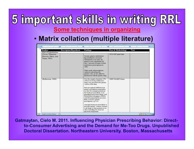Rrl techniques dr. ronnie amorado | PDF | Publishing Industry | Industries