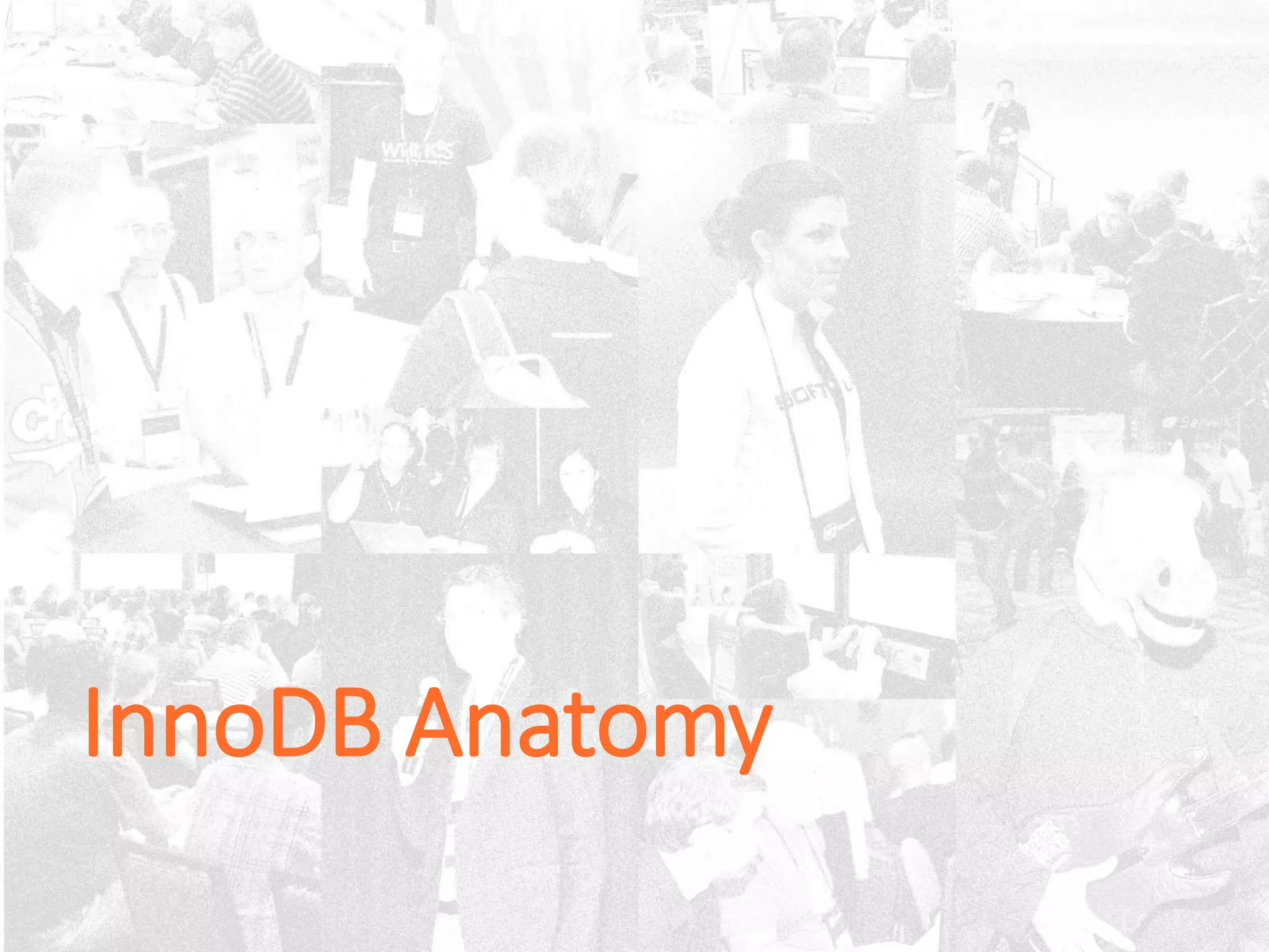 cPanelCon 2014: InnoDB Anatomy | PPTX | Databases | Computer Software and Applications