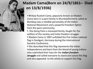 The Role of Women in Indian freedom struggles | PPTX