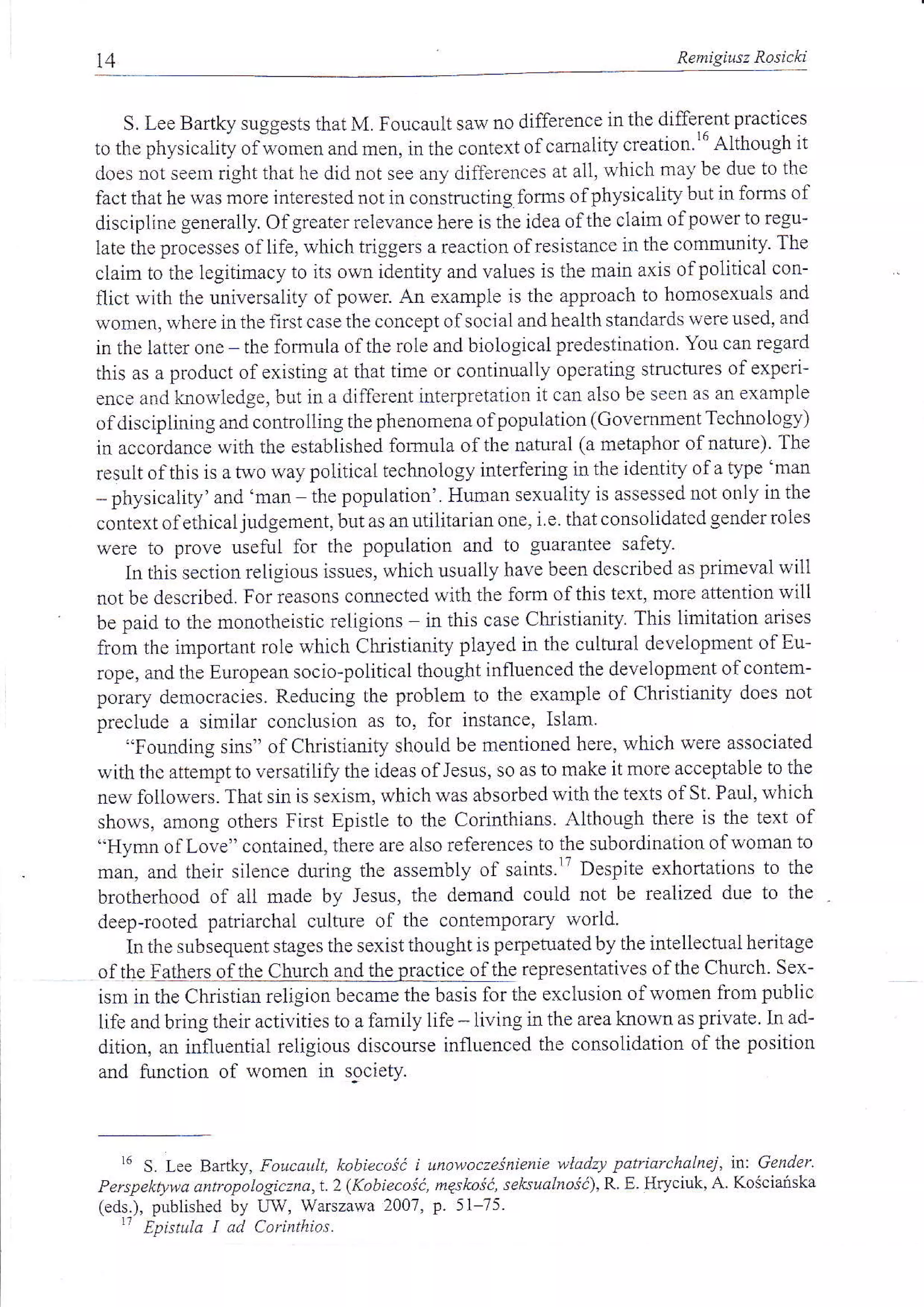 Public sphere and private sphere - masculinity and femininity | PDF