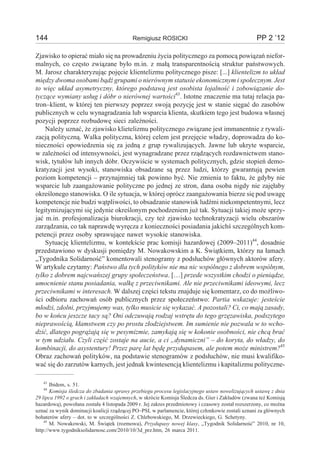 Rzecz o nepotyzmie i kumoterstwie | PDF