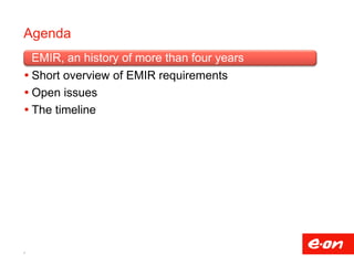 Riccardo Rossi, Overview of EMIR | PDF