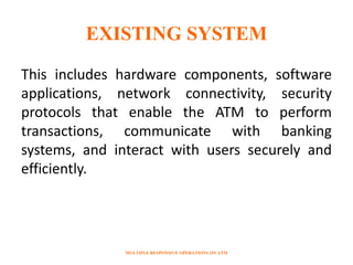 RRP FINAL REVIEW B15.pptx Multiple operations on ATM | PPT
