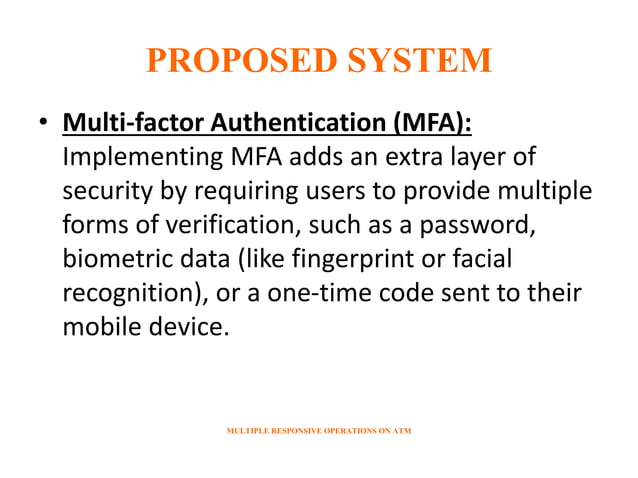 RRP FINAL REVIEW B15.pptx Multiple operations on ATM | PPT