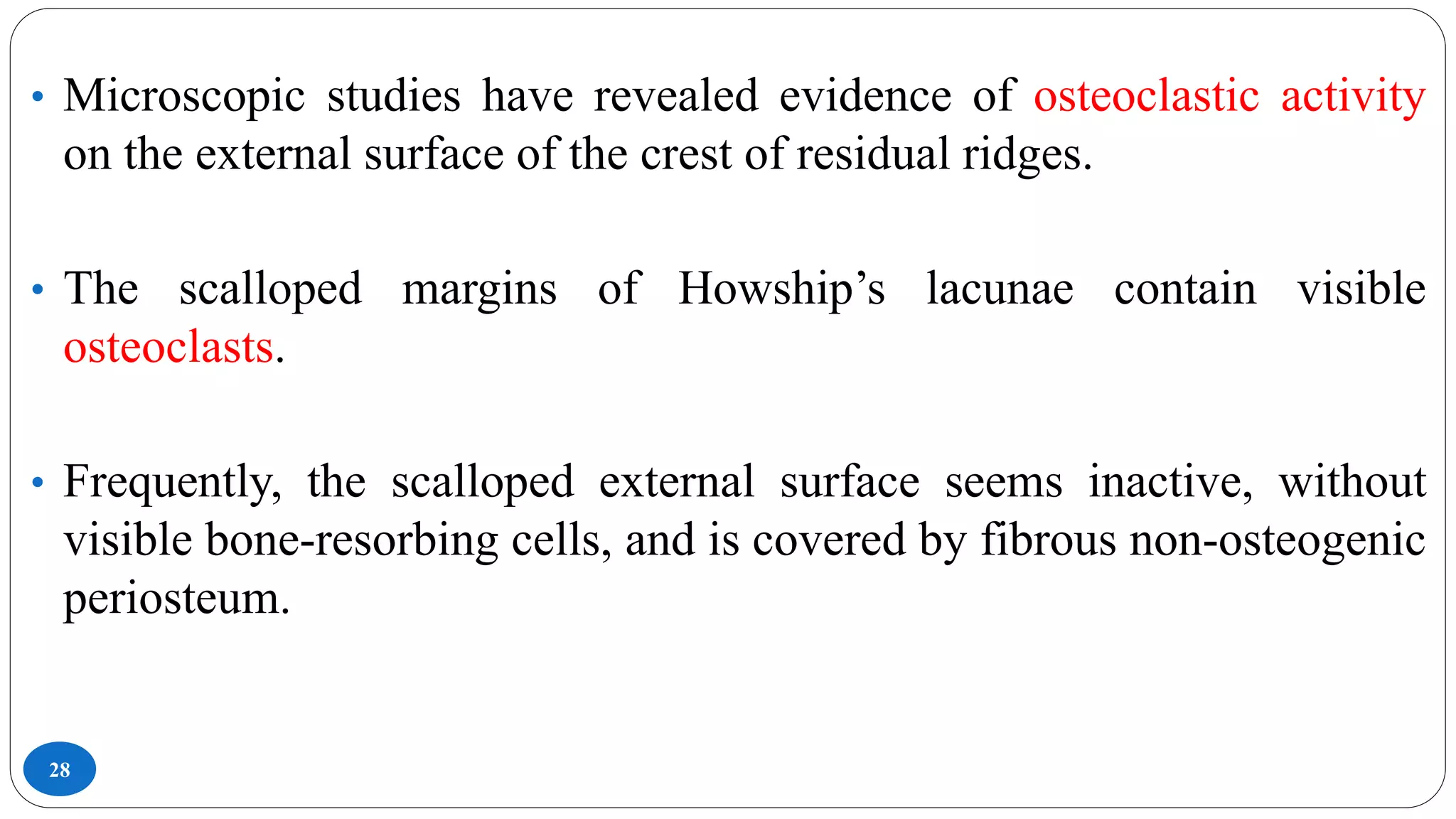 Resisual Ridge Resorption | PPTX