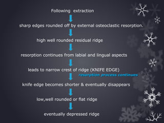 RRR FINAL bj sir.ppt on residual alveolar | PPT