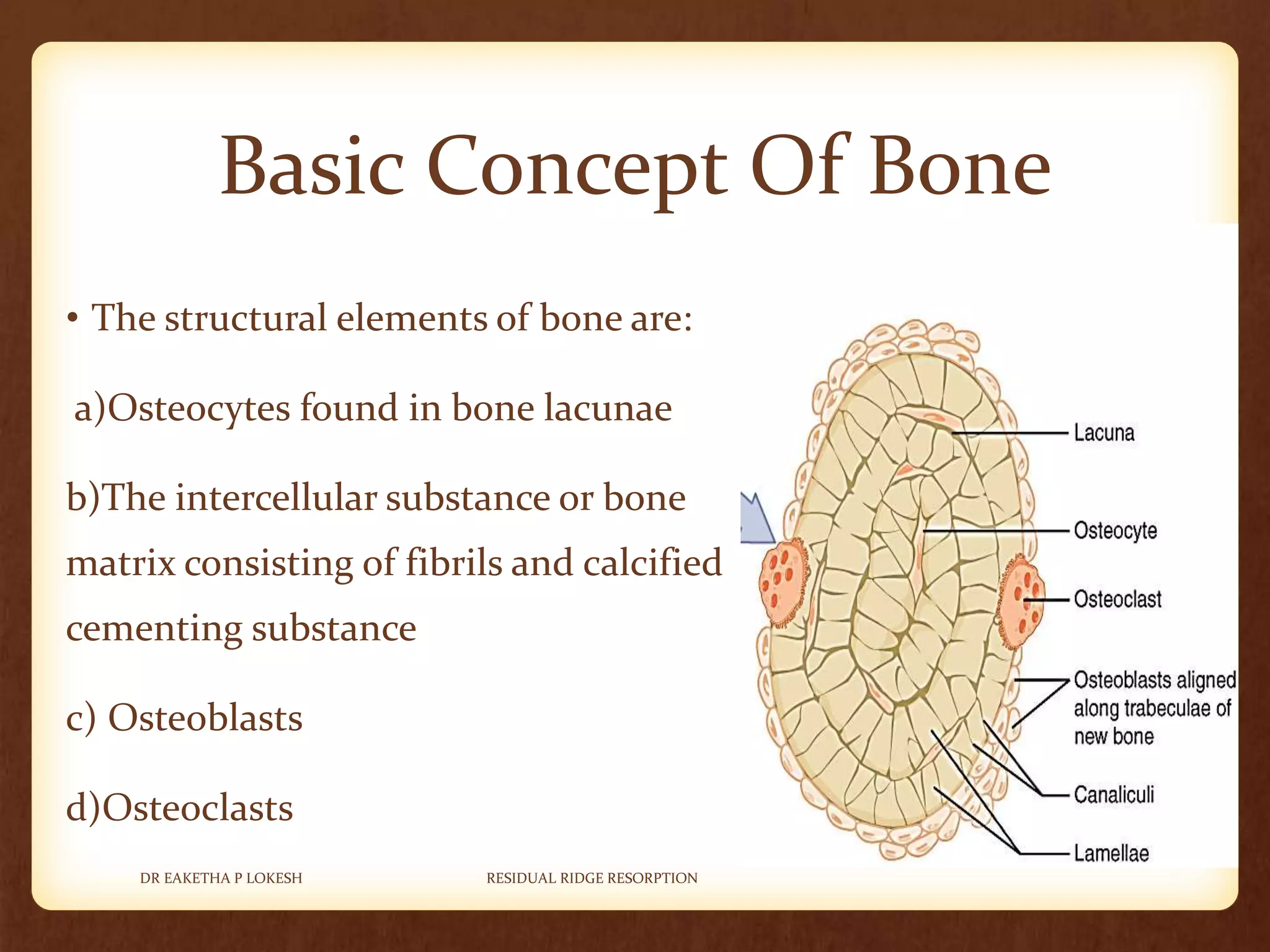 Residual ridge resorption - RRR | PPTX