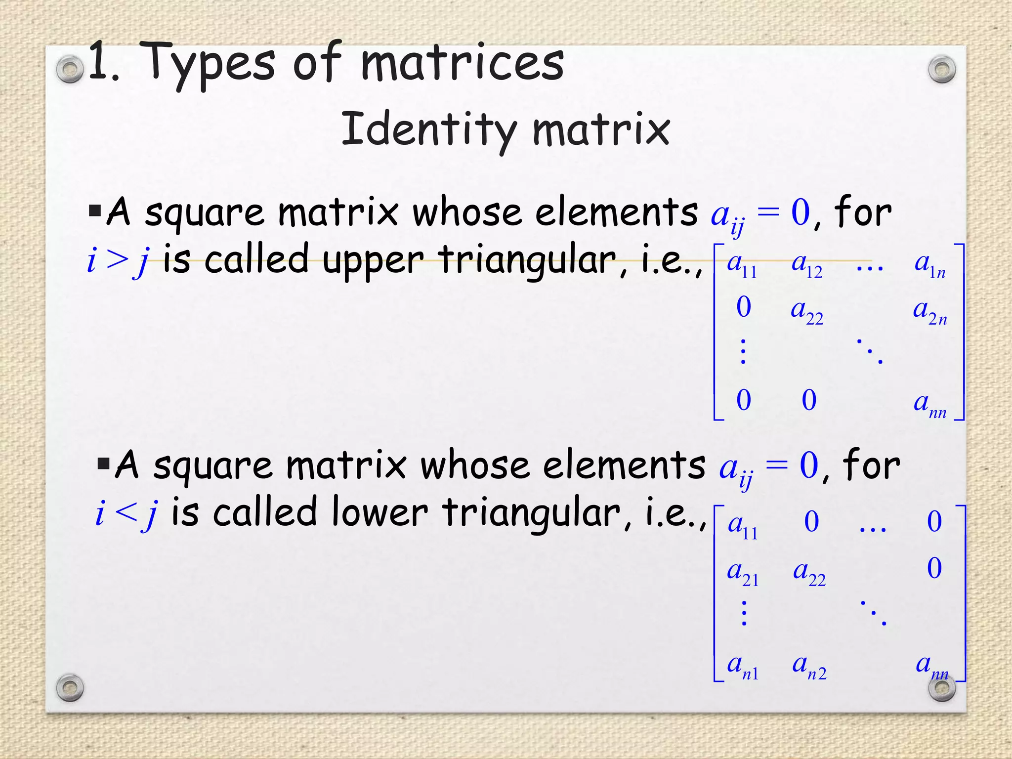 Matrix presentation | PPT