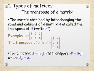 Matrix presentation | PPT